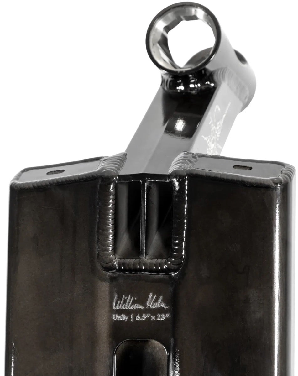 North Unity William Holm 6.5 x 22 Deck Black – Stuntstepstore.nl